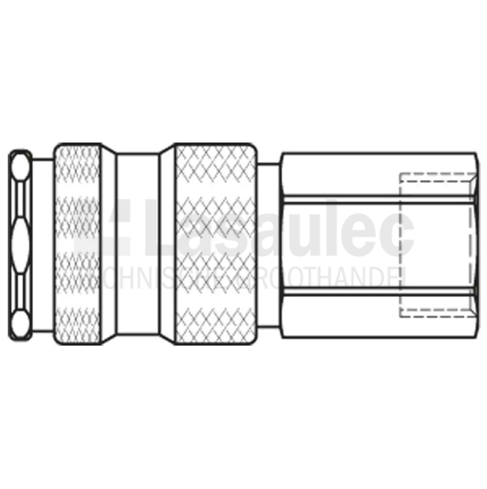 Rectus 25KBIW17MPN Snelkoppeling - lasaulec.nl - Technische groothandel