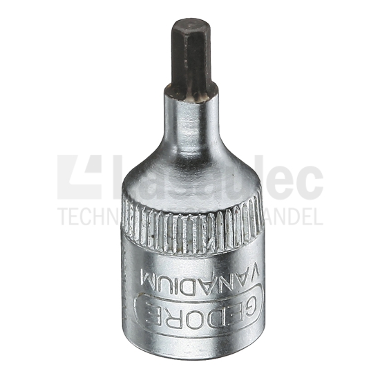 Dopsleutel Gedore IN 20 1/4" inbus - lasaulec.nl - Technische groothandel