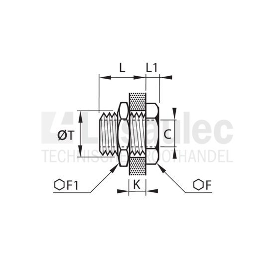 Legris 0117 Schotdoorvoer - lasaulec.nl - Technische groothandel