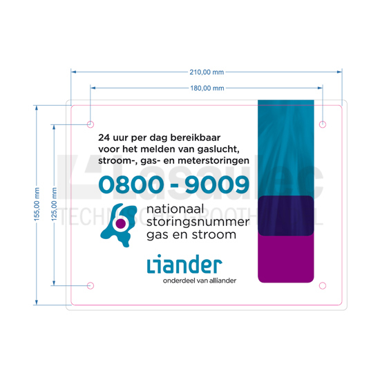 bord A5 Pictogram - lasaulec.nl - Technische groothandel