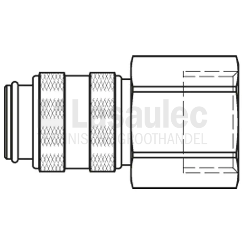 Rectus 21KBIW13EVX Snelkoppeling - Lasaulec | Uniek in techniek | Technische Groothandel voor ...