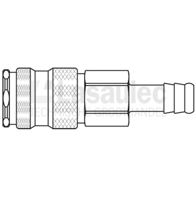 Rectus 25KBTF10MPN Snelkoppeling - Lasaulec | Uniek in techniek | Technische Groothandel voor ...