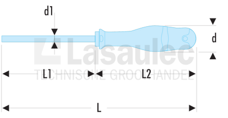 Facom ATWSH Schroevendraaier inbus kogelkop - Lasaulec | Uniek in ...