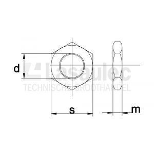 DIN 439B Zeskantmoer - Lasaulec | Uniek in techniek | Technische Groothandel voor Gereedschap ...