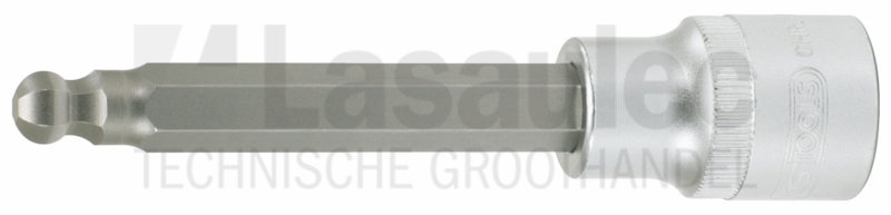 Dopsleutel KS-Tools 1/2" inbus met kogelkop mat verchroomd - Lasaulec ...